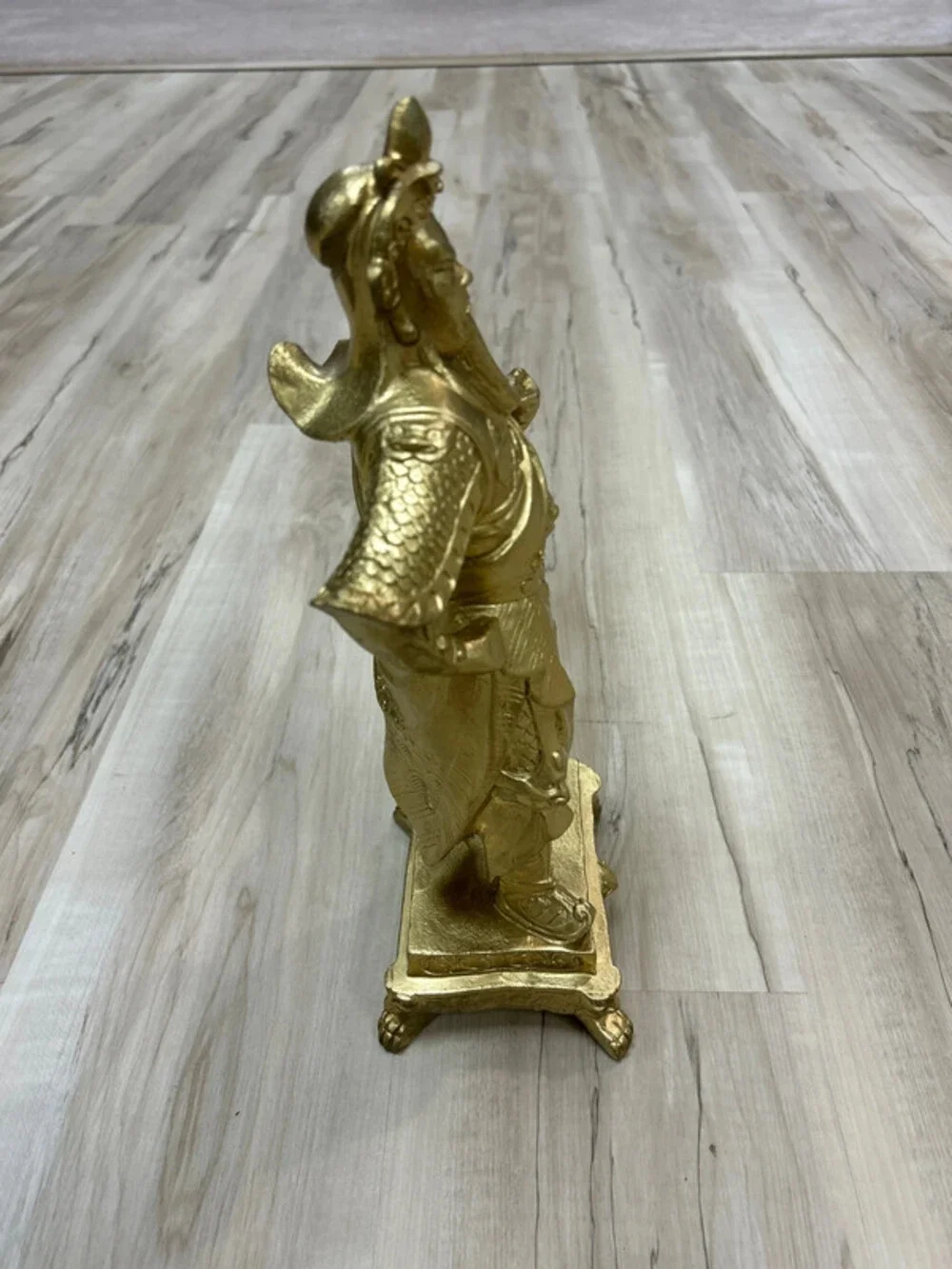No Label | Art | Vintage Guan Yu Statue Depicting The Chinese Warrior ...